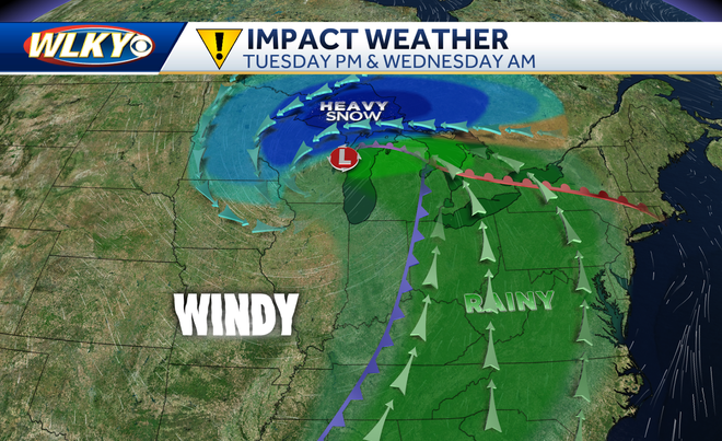Thousands across KY, IN lose power due to strong winds
