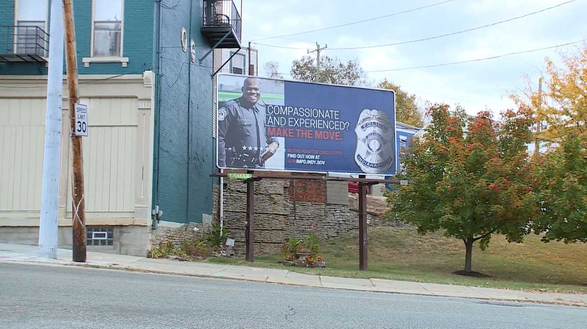 Indianapolis Metropolitan Police Department recruiting billboards ...
