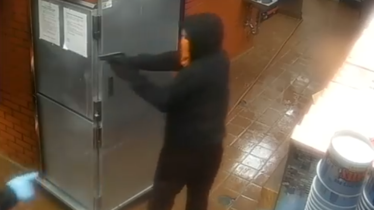 Independence police release new video of Gates Bar-B-Q robbery