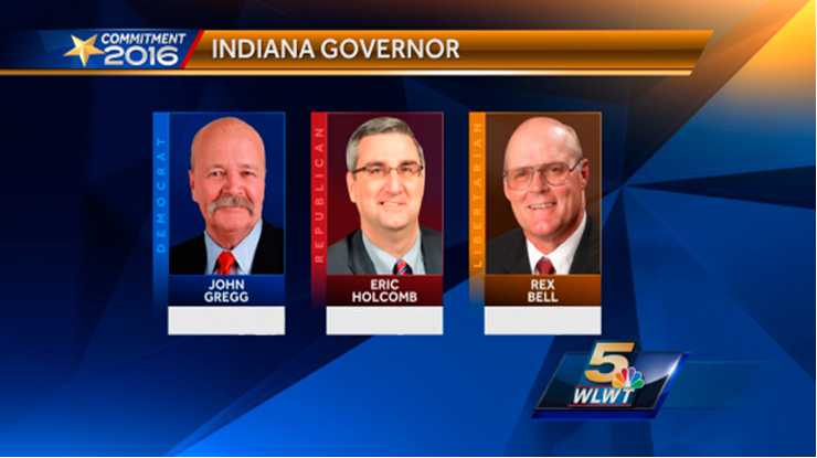 Republican Holcomb wins Indiana governor's race