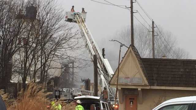 Fire damages old foundry in Independence