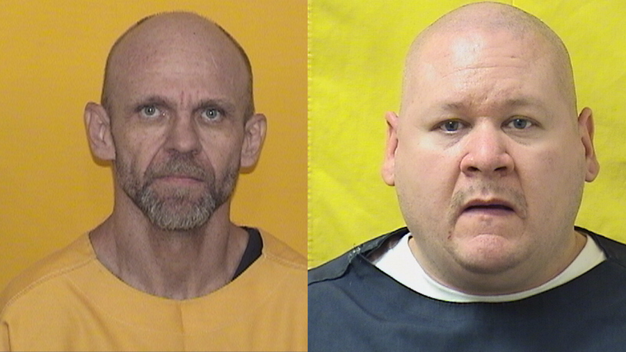 Ohio police searching for 2 inmates considered 'dangerous'