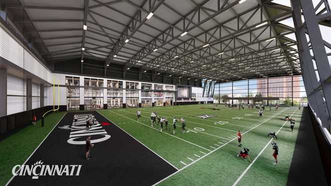 University of Cincinnati set to break ground on new indoor practice facility
