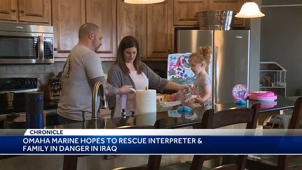 Chronicle: Marine's mission to bring Iraqi interpreter to Nebraska