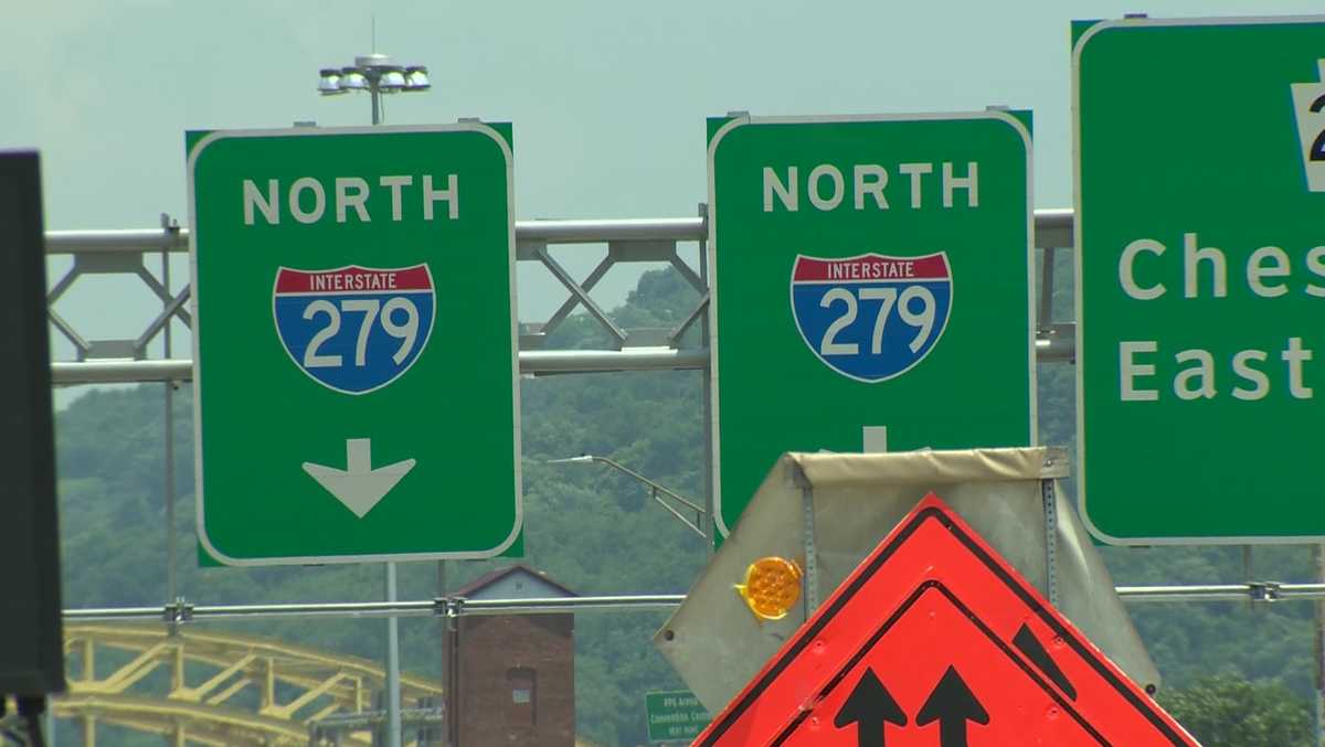 Long-term restriction for I-279 Parkway North traffic begins