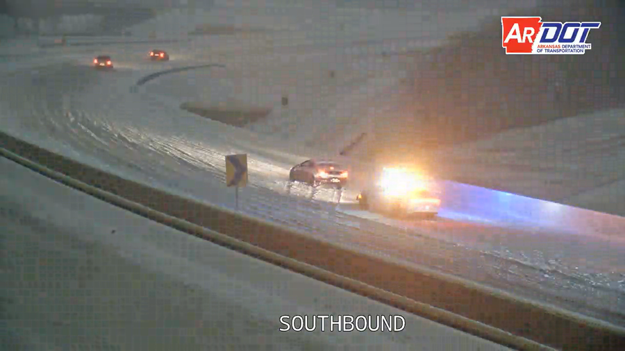 Interstate Accident due to Icy Conditions