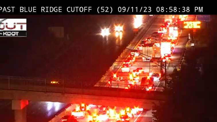 Pedestrian struck, killed on Interstate 70 and Sterling Avenue