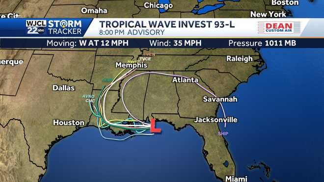 Savannah: Heating up and possible tropical development
