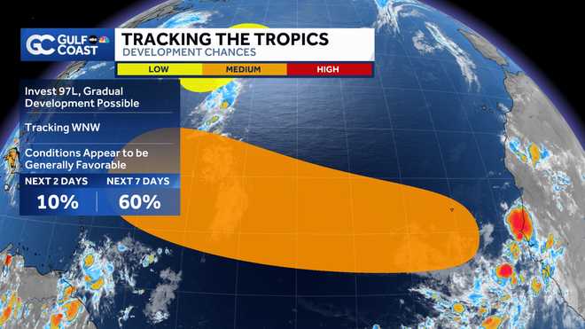Tracking the Tropics: NHC monitoring two areas in the Atlantic for ...