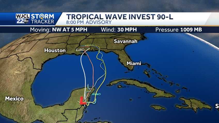Weather Blog: INVEST 90L likely to become first named tropical system ...