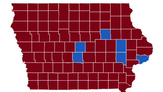 Iowa Election Results 2020 Maps Show How State Voted For President