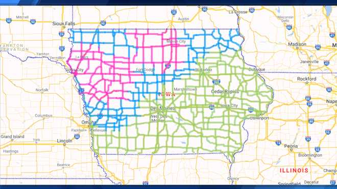 Metro roads are good for Wednesday's commute, snow hits just to the west