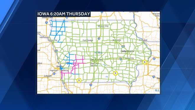 Omaha morning weather forecast for Thursday, March 9