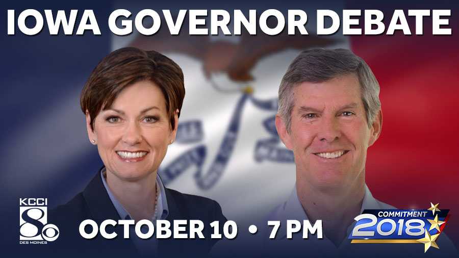 Kcci And Des Moines Register To Host First Debate Of The Governors