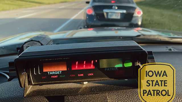 Driver clocked at 111 mph tells trooper they were 'unaware' of speed limit