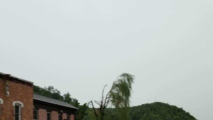 PHOTOS: Wednesday storms rip buildings apart