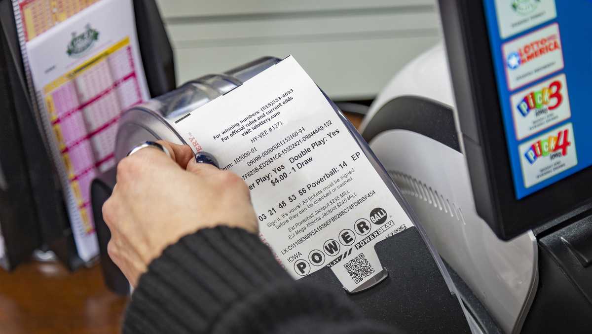 Iowa lottery: Ticket worth $1 million purchased at Fareway store in ...