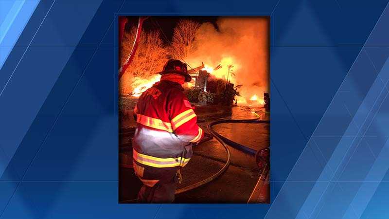Early-morning fire tears through Ipswich home