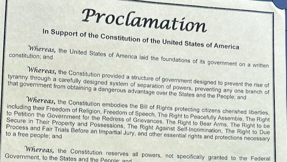 Florida county declares itself 'constitutional county'