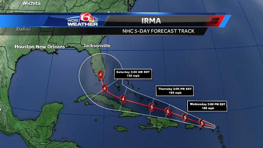 Wednesday AM Forecast: Irma latest, cool front