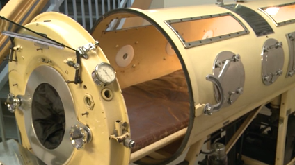Preservation team worked to save a historical iron lung in Lancaster