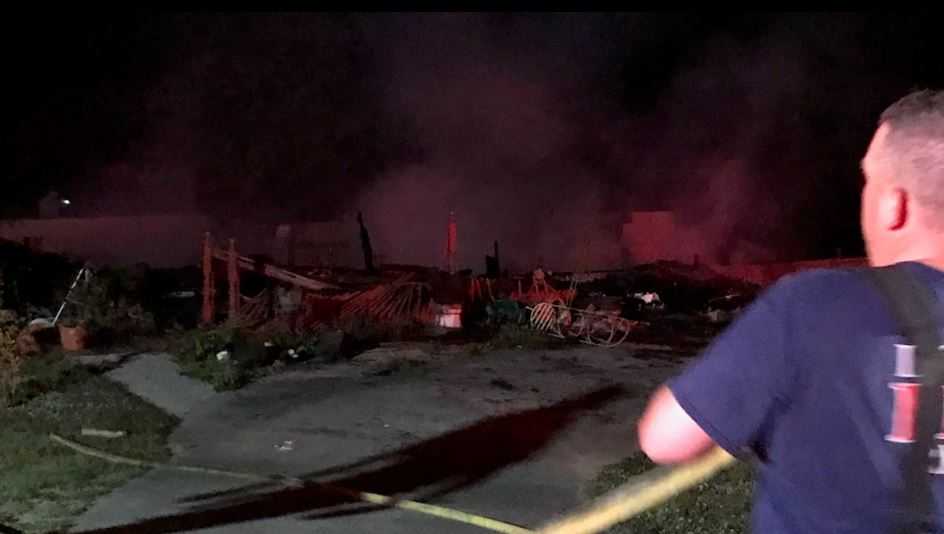 Oxygen tanks explode during Irondale house fire, leaving 2 injured