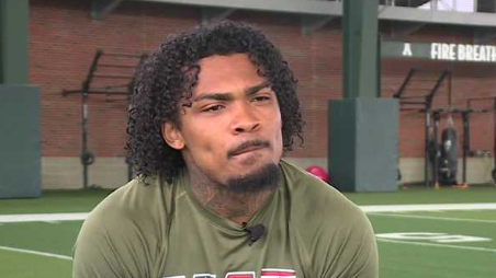 Running past adversity: Isiah Jacobs, UAB's inspirational leader