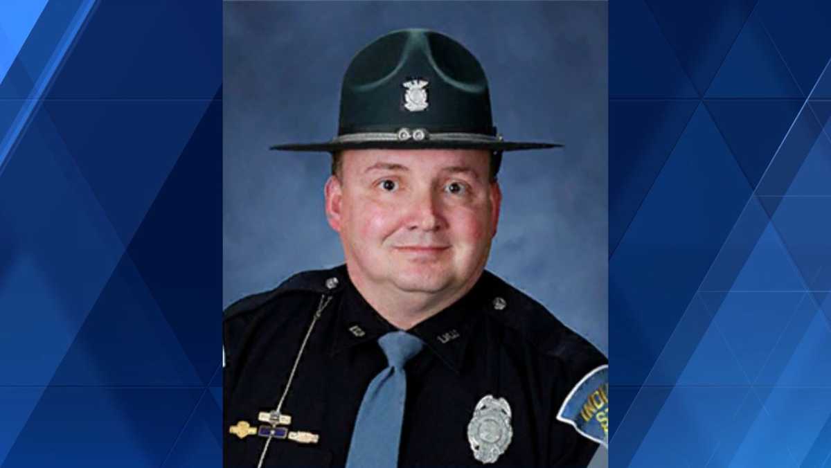 Community mourns loss of ISP trooper; Gov. Holcomb orders flags at half ...