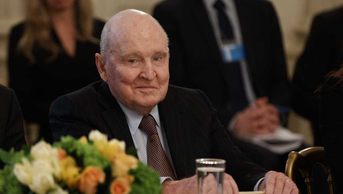 Former General Electric CEO, Mass. native Jack Welch dies at 84 ...