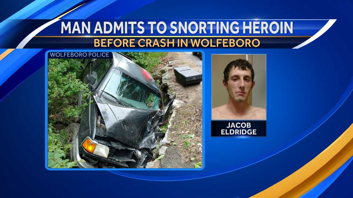 Driver who crashed car admitted to snorting drugs, police say