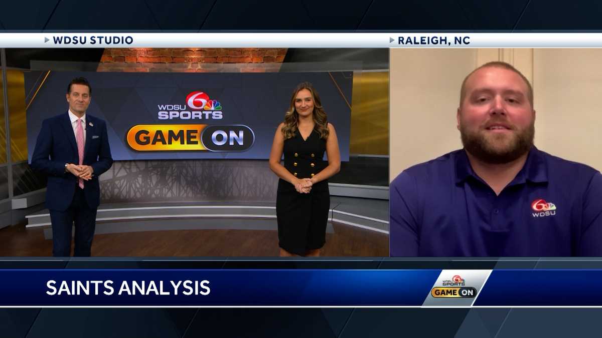 WDSU Saints James Hurst Atlanta Falcons