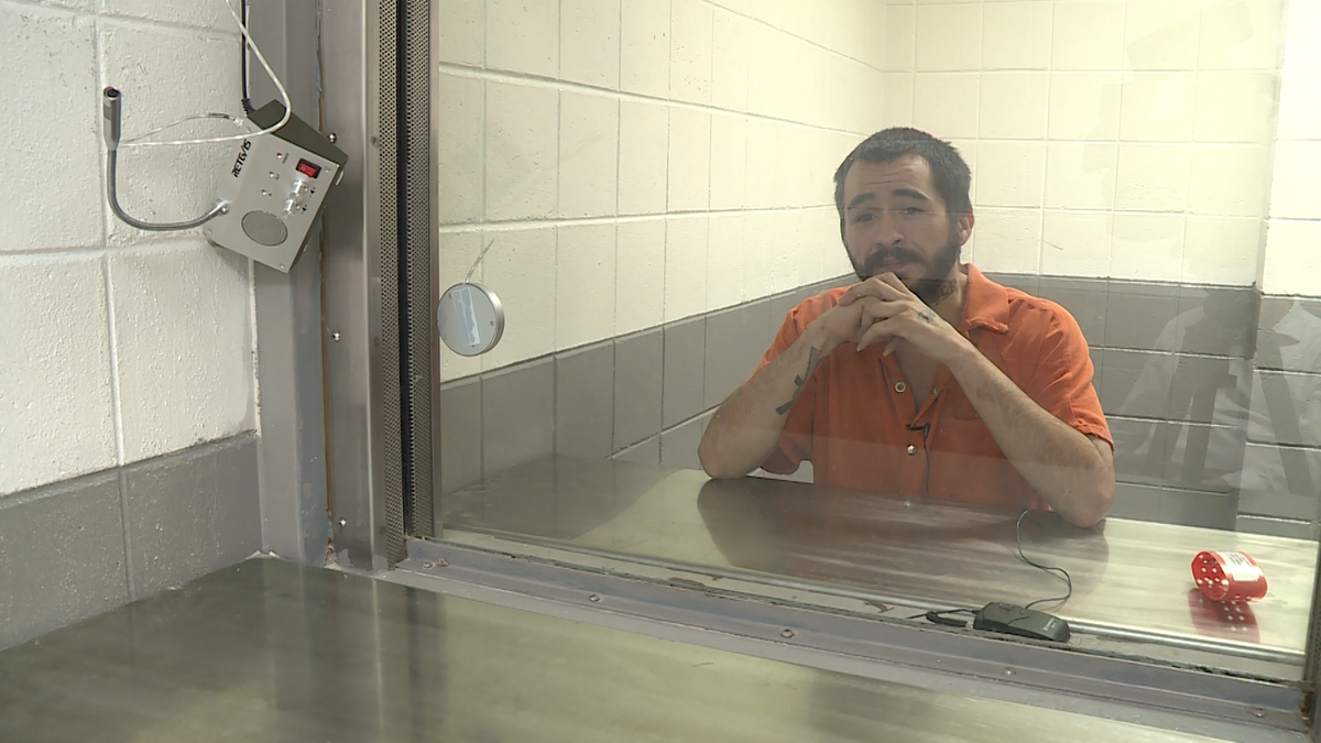 Suspect talks after being arrested in Barling