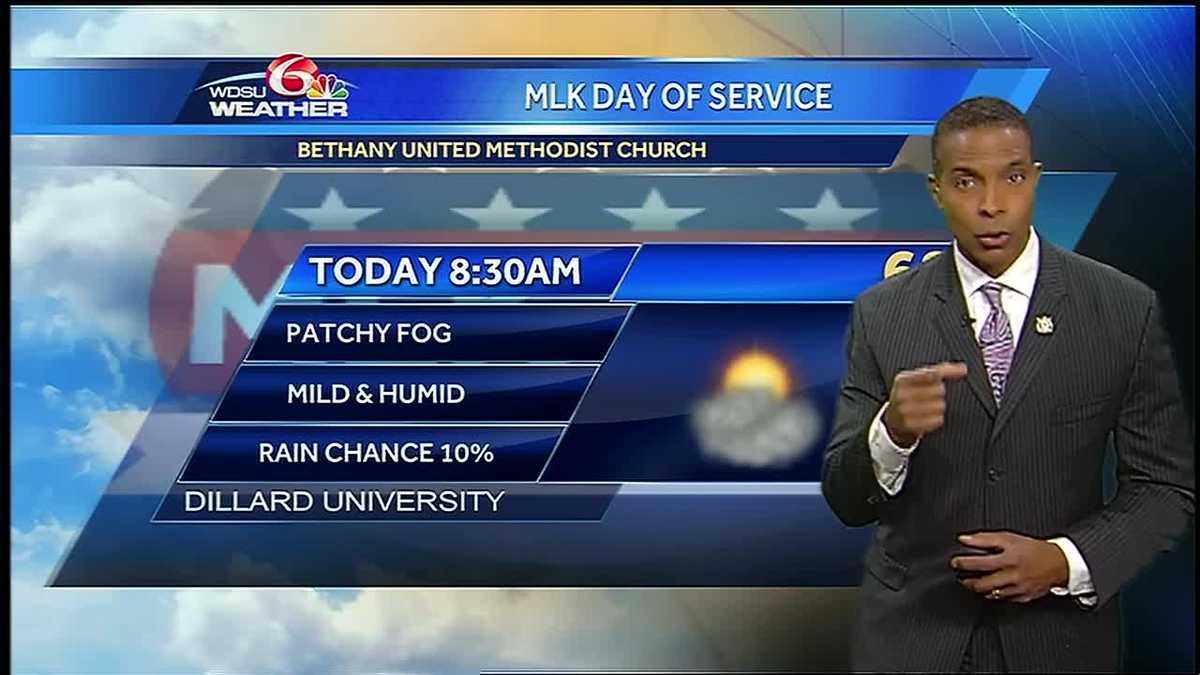 Jan 16 Partly Cloudy Warm Monday