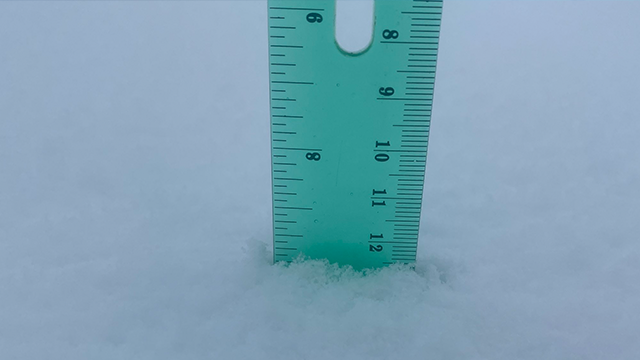 Oklahoma saw several inches of snow during Jan. 24 winter storm