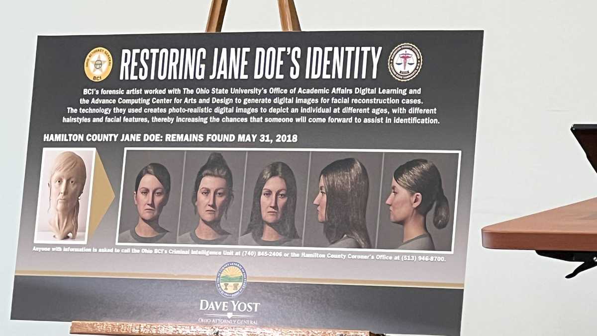 Ohio AG, Hamilton County coroner unveil new forensic facial ...