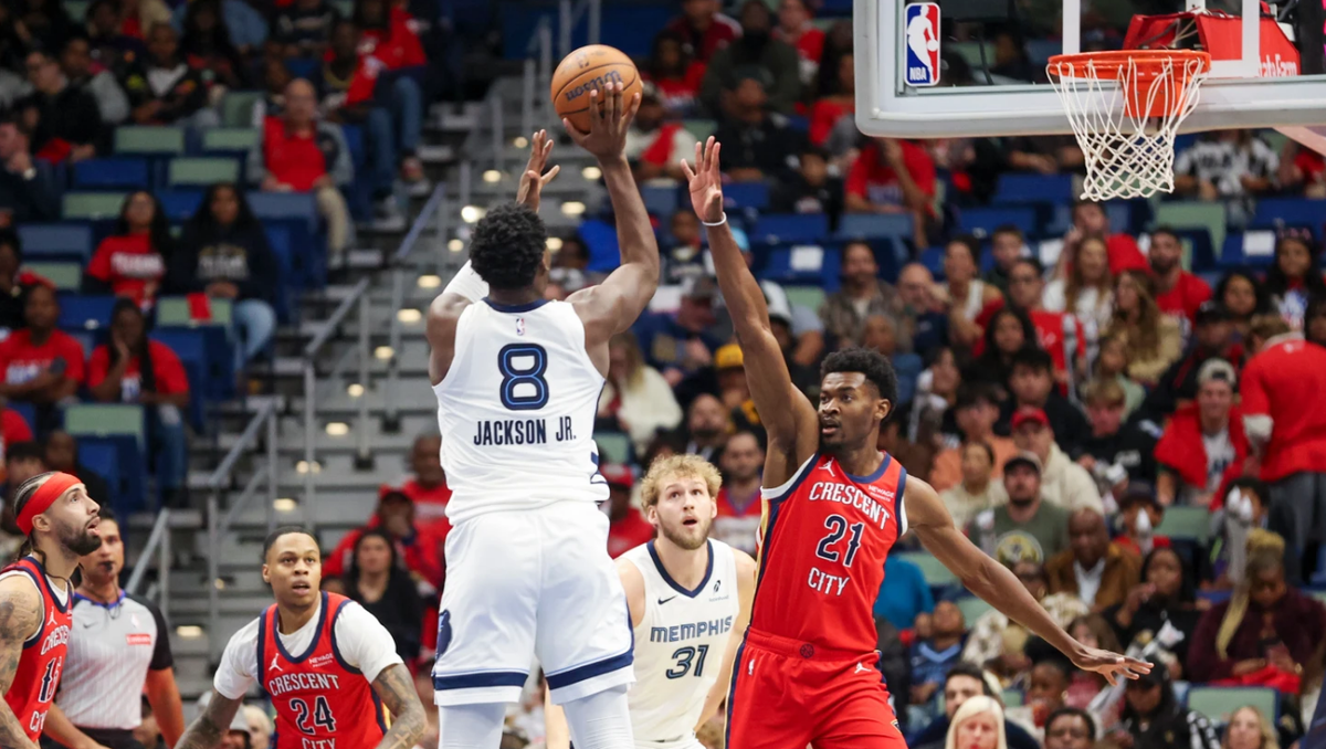 Jackson, Wells and Edey help the Grizzlies outlast the Pelicans 133-128 ...