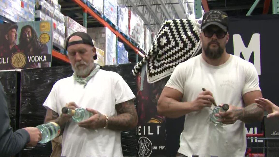 'Aquaman' Jason Momoa visits Wisconsin to promote his new vodka