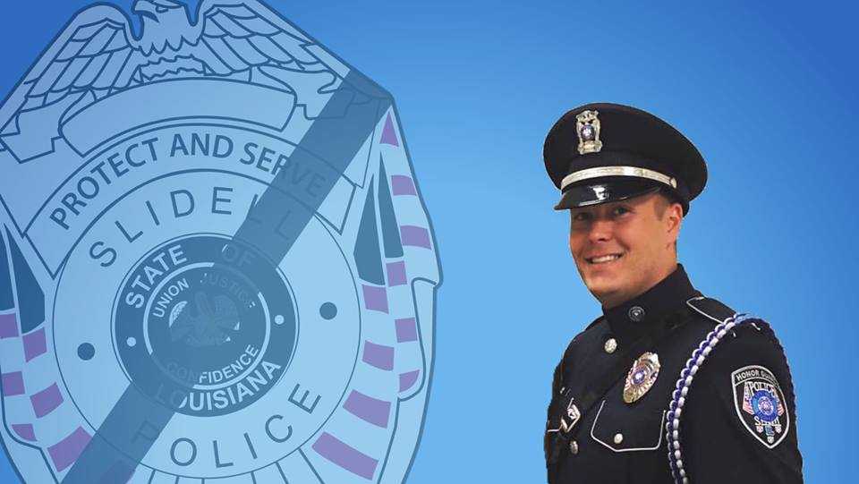 Hundreds of people honor life of fallen Slidell police officer