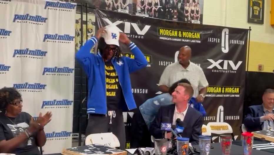 Jasper Johnson, 5-star basketball prospect, commits to Kentucky