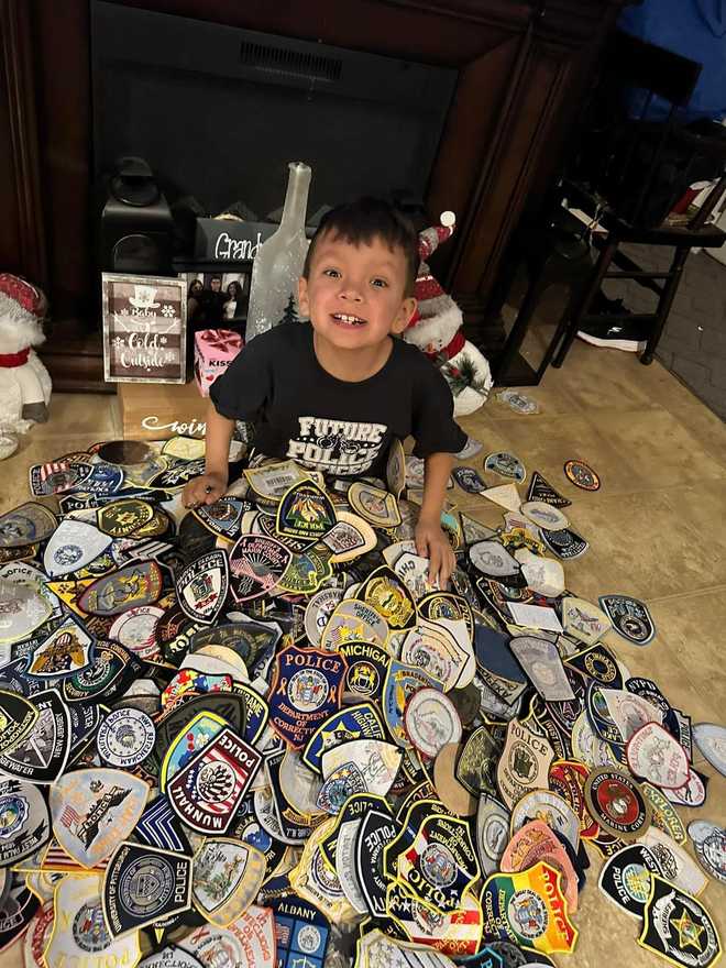 Vermont State Police send patch, hat to boy fighting rare disease