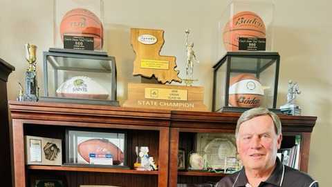 Salmen High School honors legendary coach Jay Carlin