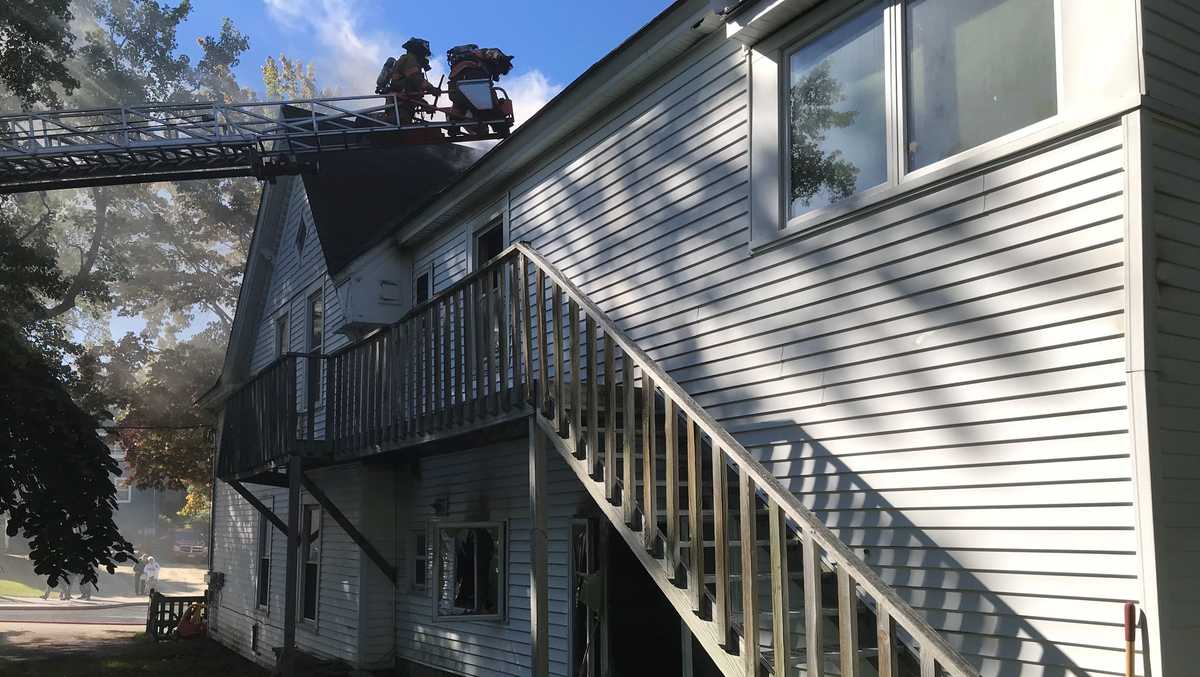 Several crews battling fire at home, business in Jay