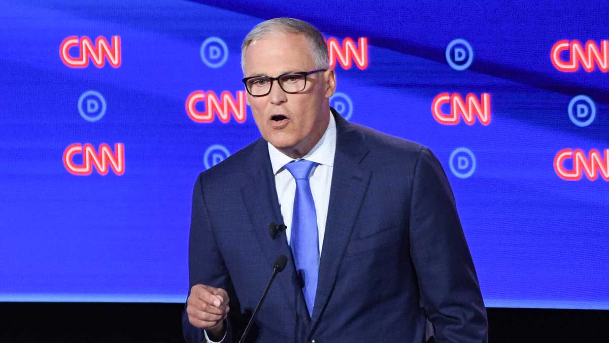Washington Gov. Jay Inslee says he's ending presidential bid