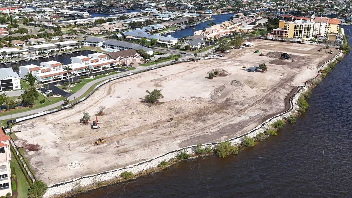 See the latest progress on Cape Coral's Jaycee Park project in April