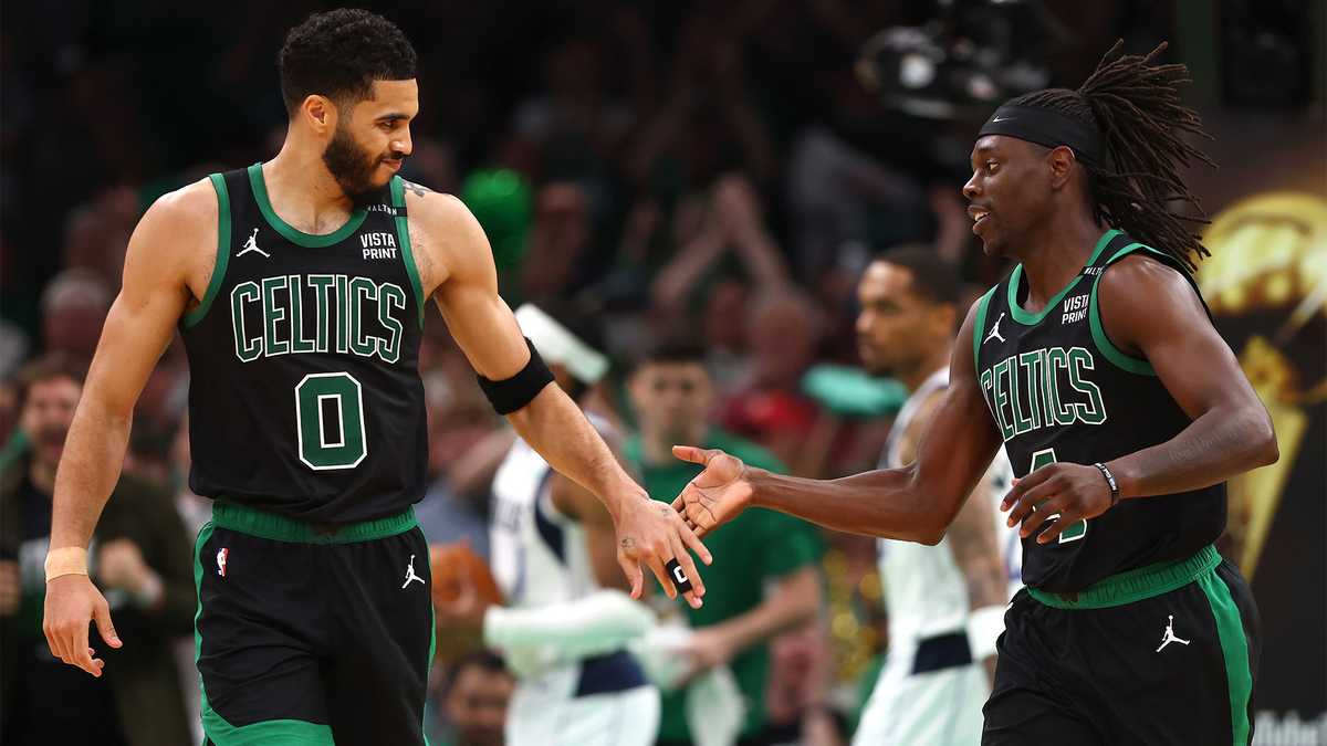 Celtics traded for Holiday with NBA Finals in mind; now they're 2 wins away from title