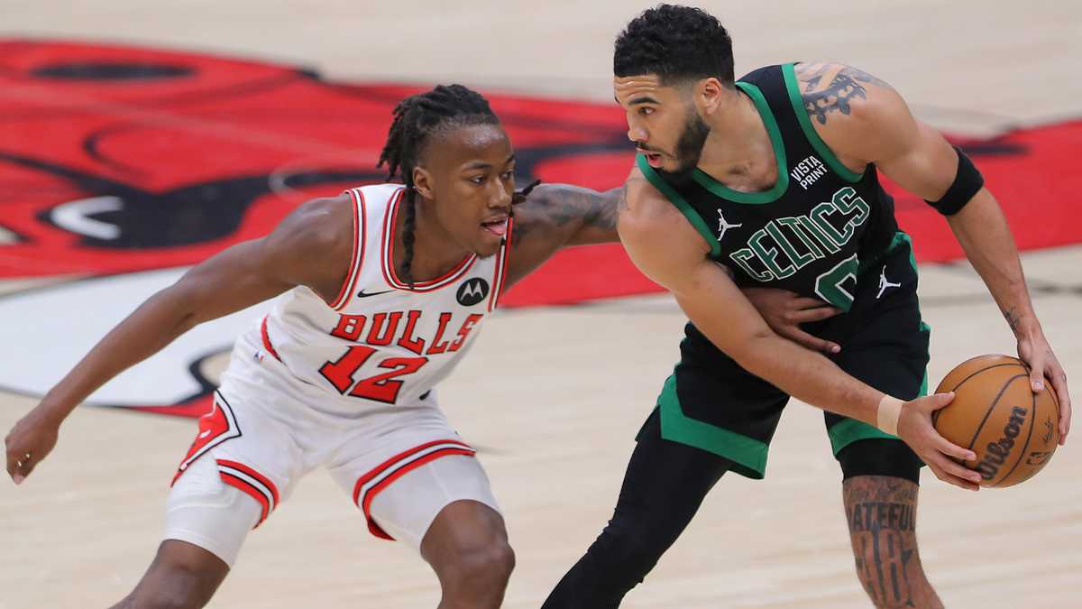 NBA-leading Celtics beat Bulls for 9th straight win
