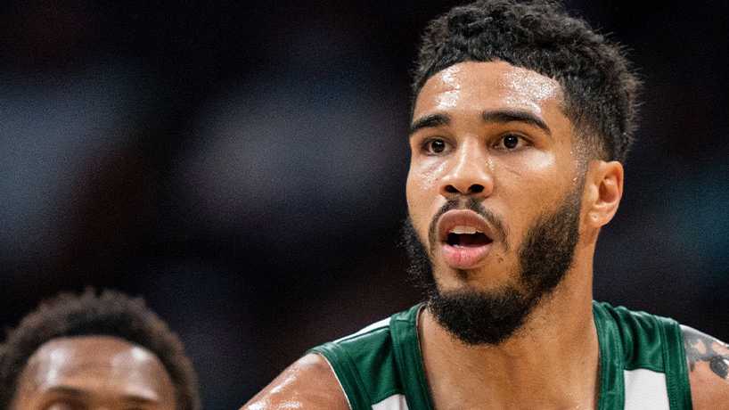 Tatum scores 23, Celtics beat Cavaliers 98-92 to split set