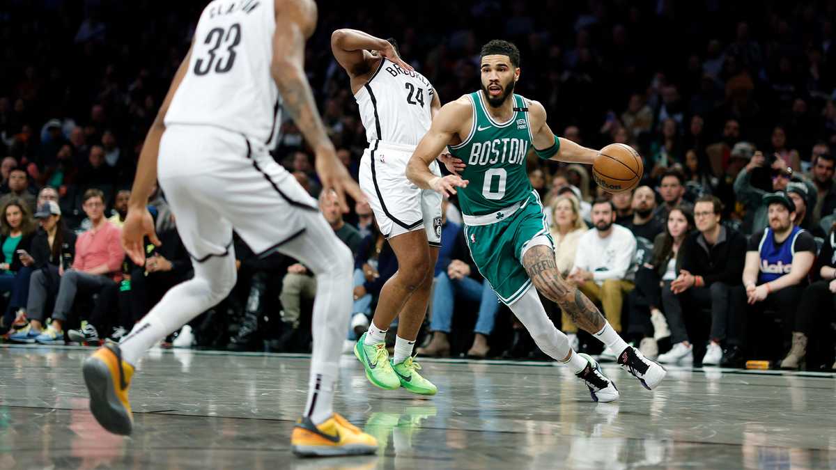 Tatum scores 41 points, Celtics beat Nets for 5th straight win