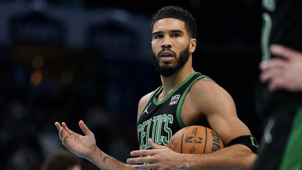 Jayson Tatum scores 45, but Celtics fall to Hornets in overtime