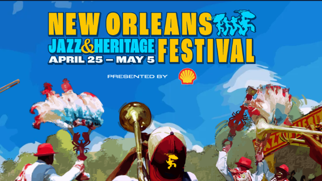 New Orleans Jazz Fest 2024 cubes